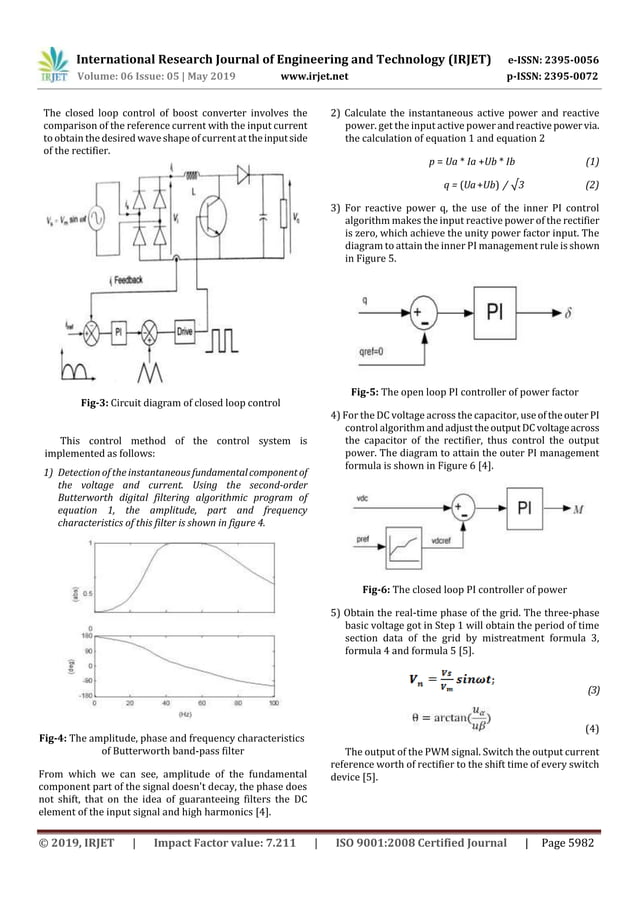 IRJET- Design and Implementation of PWM Rectifier with Power Factor Control | PDF