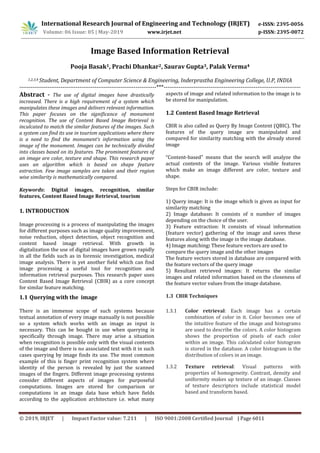 IRJET- Image based Information Retrieval | PDF