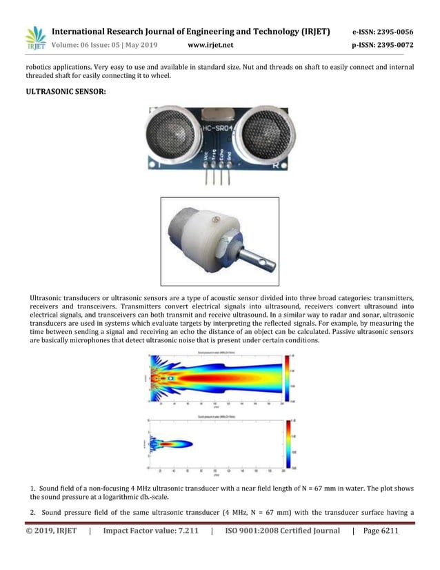 IRJET- Design Analysis of Land Surveying Robot using Arduino UNO | PDF