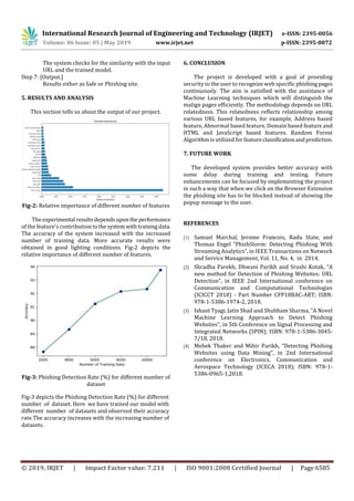 IRJET- Advanced Phishing Identification Technique using Machine Learning | PDF
