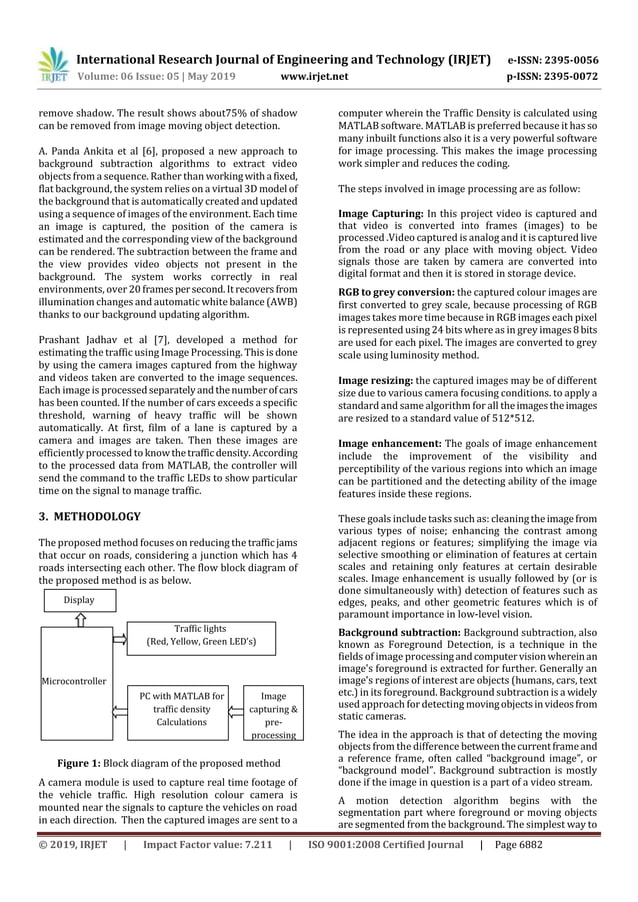 Irjet Smart Traffic Control System Using Image Processing Pdf