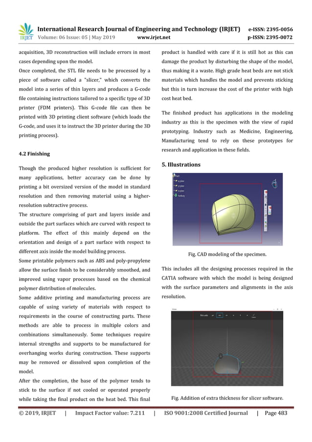 IRJET- Design and Fabrication of 3D Printer to Enhance Productivity | PDF | 3-D Graphics ...