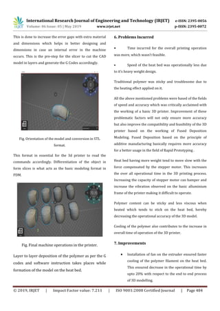 IRJET- Design and Fabrication of 3D Printer to Enhance Productivity | PDF