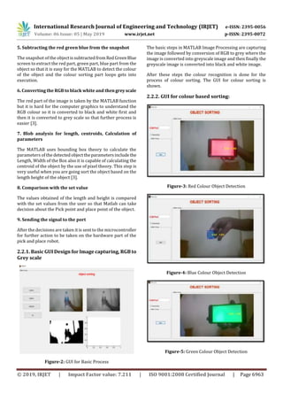 IRJET- Pick and Place Robot for Color based Sorting | PDF
