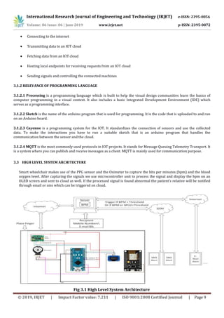 IRJET- IoT based Smart Sensing Wheelchair to Assist in Healthcare | PDF