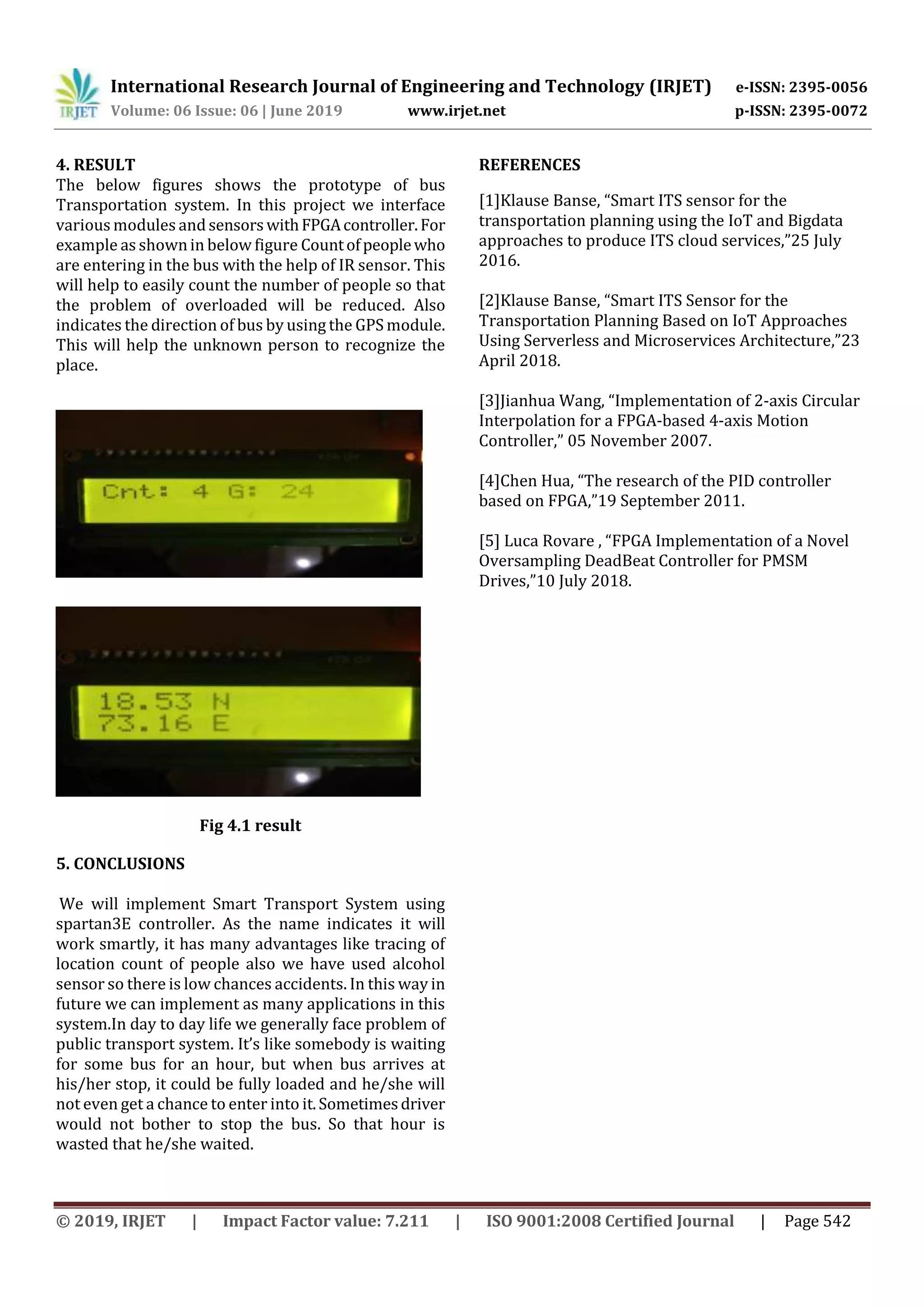 IRJET- Smart Bus Transportation System | PDF