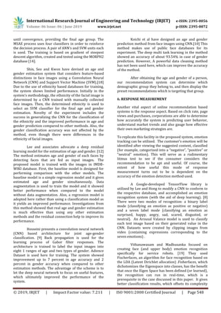 IRJET- Survey on Facial Feature Detection Methods in Offline Recommendation based Systems | PDF ...