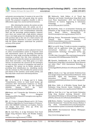 IRJET- Survey on Facial Feature Detection Methods in Offline ...