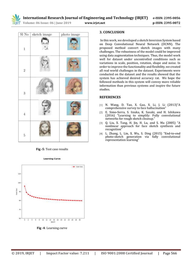 IRJET- Sketch-Verse: Sketch Image Inversion using DCNN | PDF