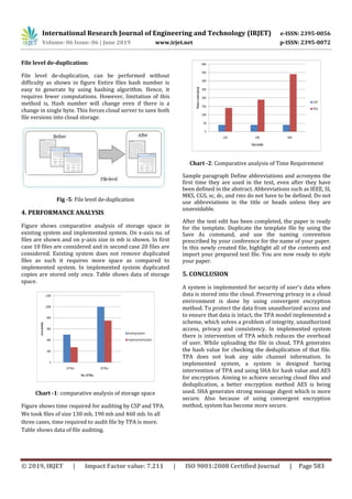 IRJET- An Integrity Auditing &Data Dedupe withEffective Bandwidth in Cloud Storage | PDF