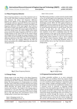 IRJET- Design of Low Power PLL using Sleepy Inverter Five Stage Current Starved VCO | PDF
