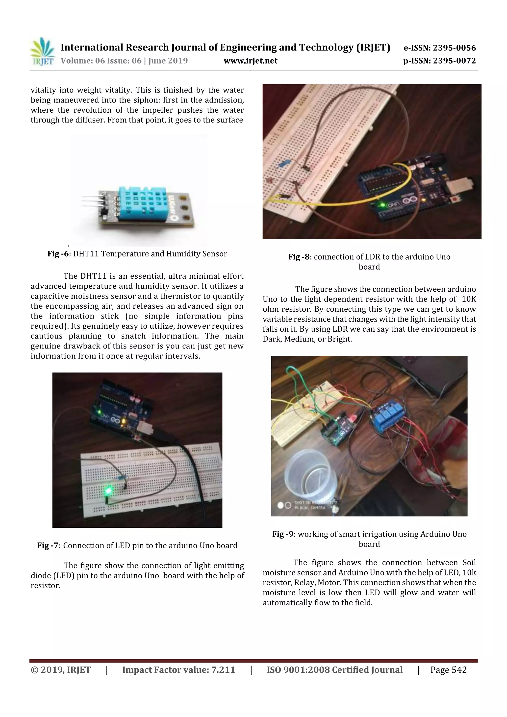 Irjet Arduino Based Multipurpose Smart Irrigation With Incubation System Pdf