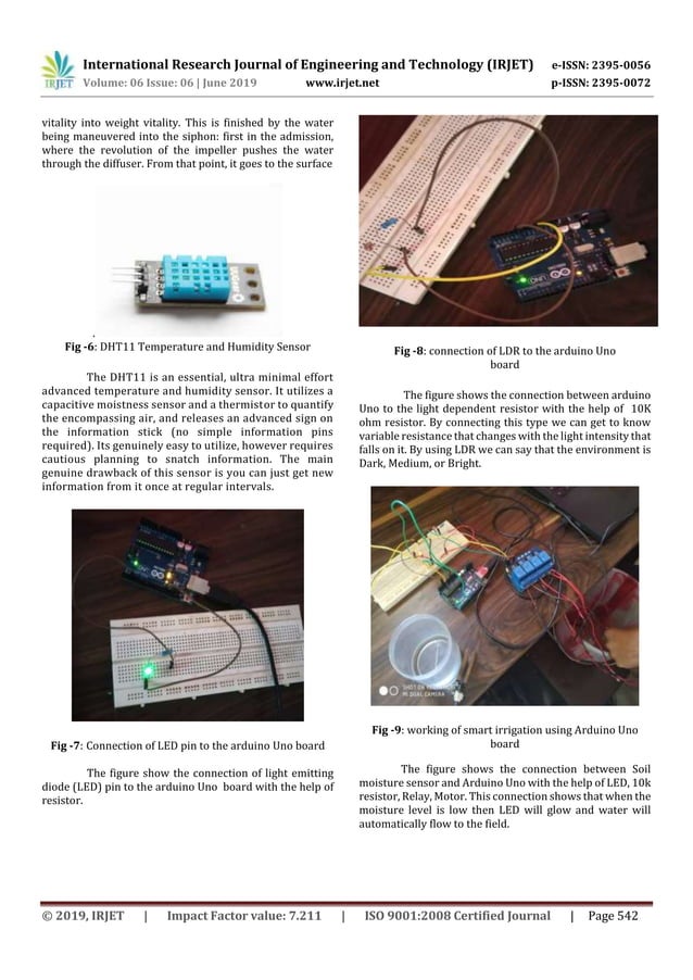 IRJET- Arduino based Multipurpose Smart Irrigation with Incubation System | PDF