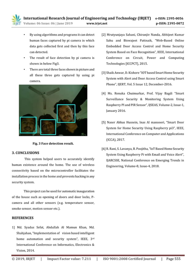 IRJET- Smart Home Monitoring and Security System | PDF IRJET- Smart Home Monitoring and Security System | PDF