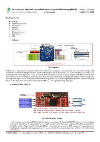IRJET- IoT based Dual-ARM Tele Robotic System | PDF