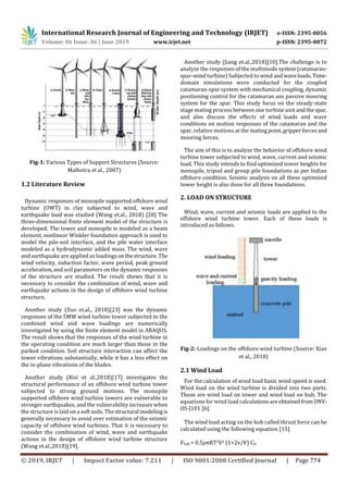IRJET- Seismic Analysis of Offshore Wind Turbine Foundations | PDF
