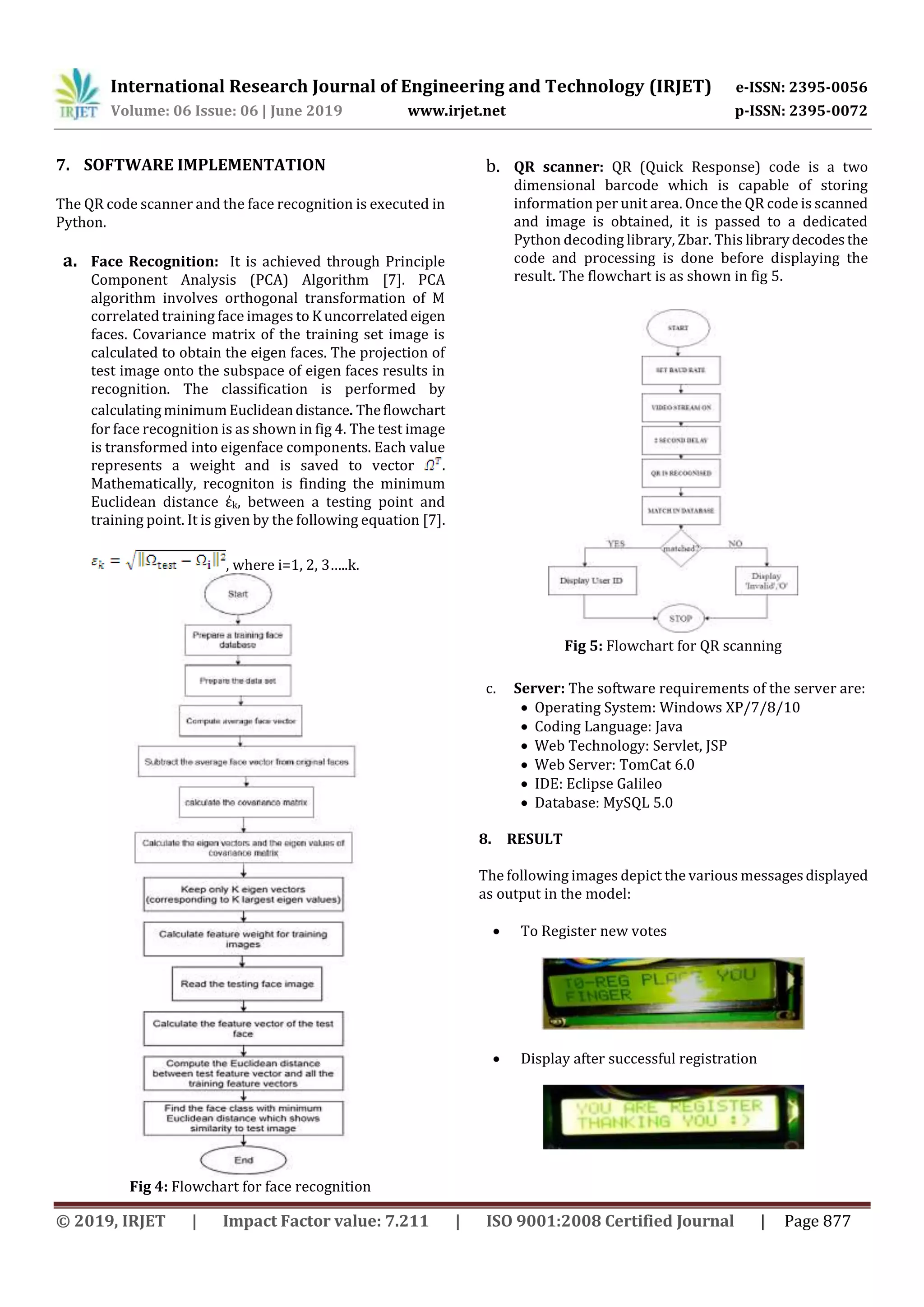 IRJET- Secure Voting System using Aadhar and Biometrics | PDF