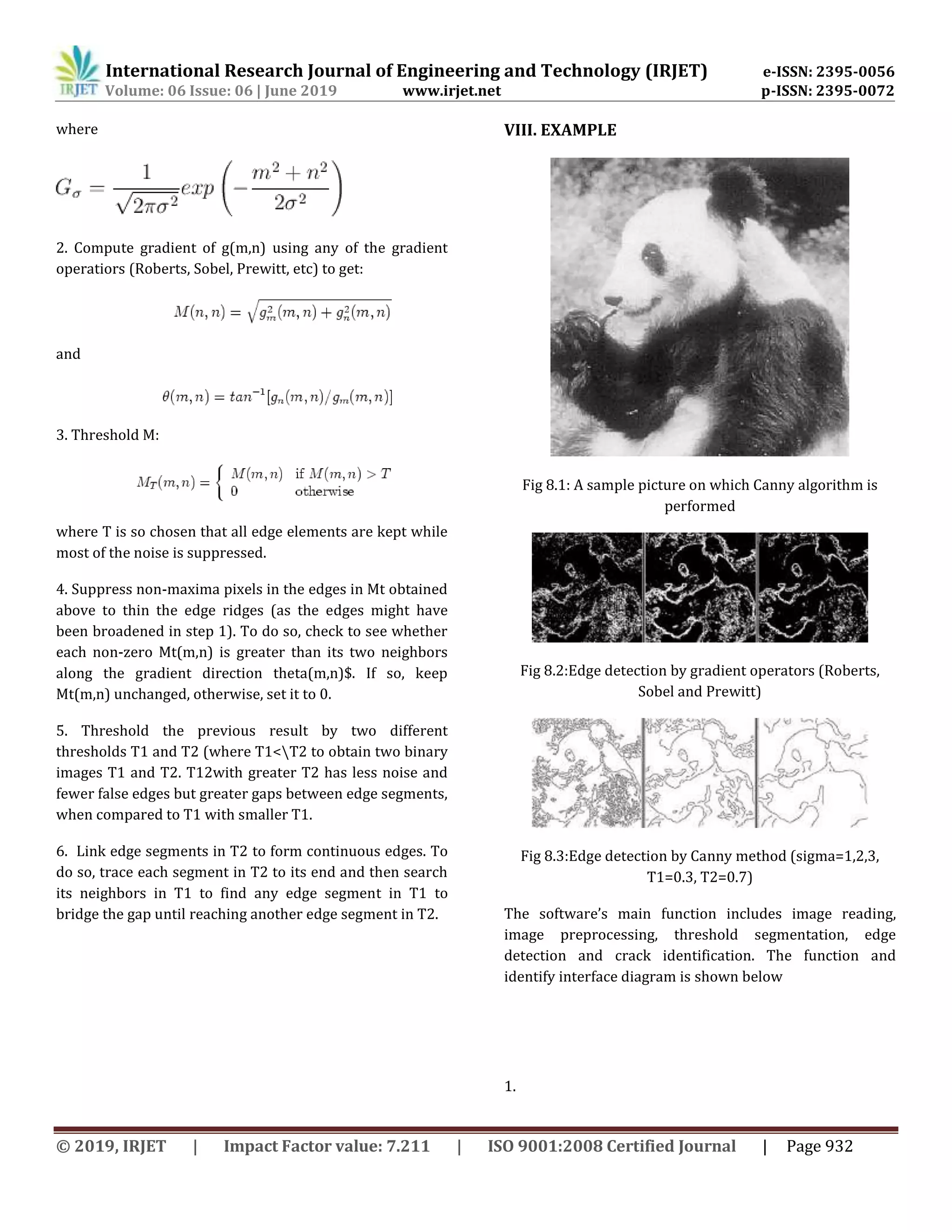 IRJET- Metal Crack Detection using Image Processing | PDF | Cameras and ...