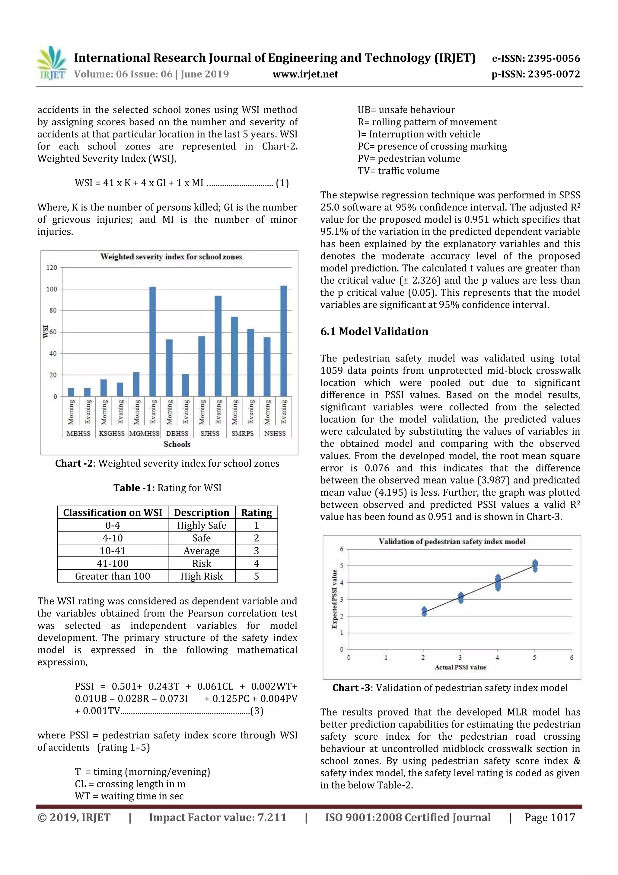 IRJET- Pedestrian Safety Analysis at School Zones | PDF