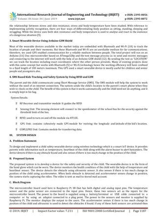 IRJET- Child Safety Wearable Device using Wireless Technology | PDF