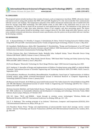 IRJET- Child Safety Wearable Device using Wireless Technology | PDF