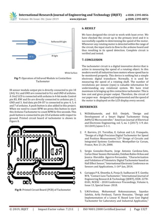 IRJET- Design of a Portable Contact-Less Tachometer using Infrared ...