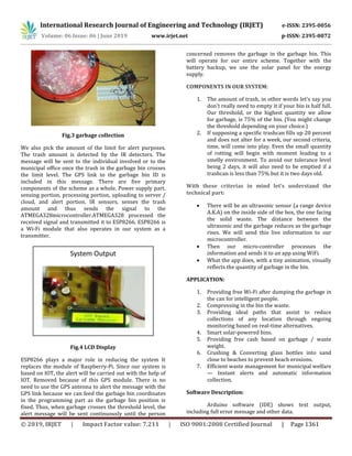 IRJET- IoT based Smart Garbage Monitioring System using Esp8266 with GPS Link | PDF | Home ...