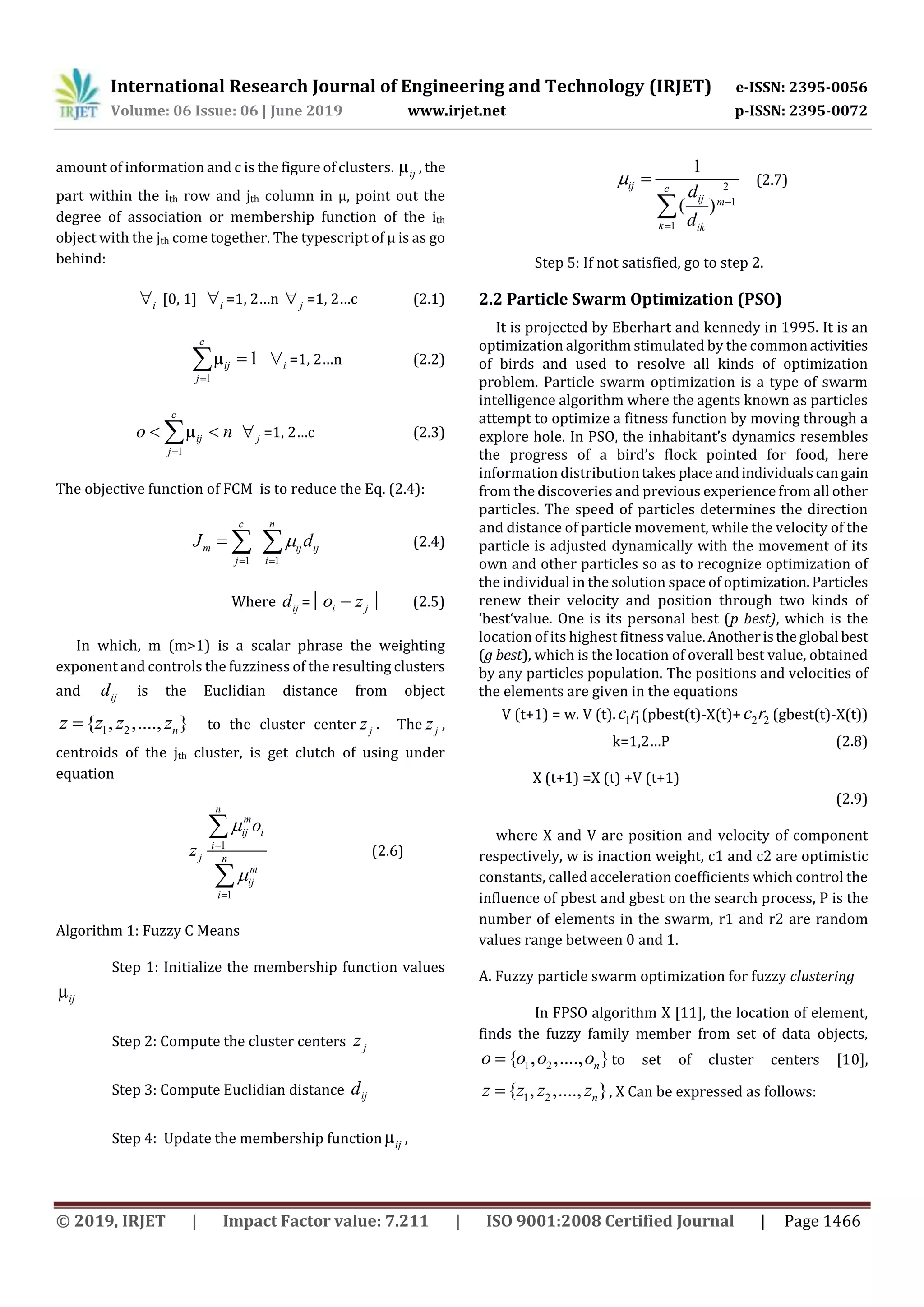 Irjet Performance Analysis Of Optimization Techniques By Using