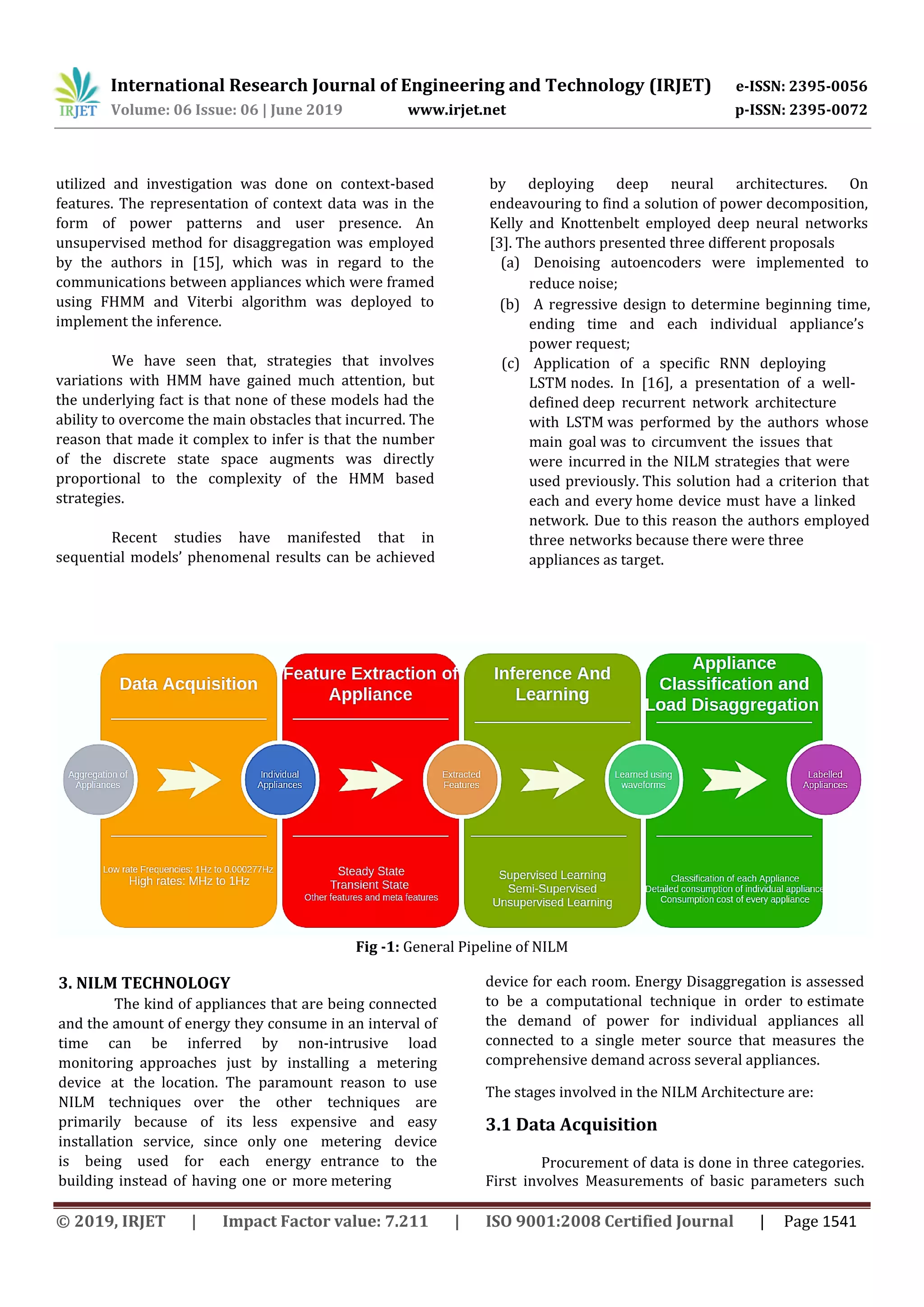 IRJET- Feature Ranking for Energy Disaggregation | PDF