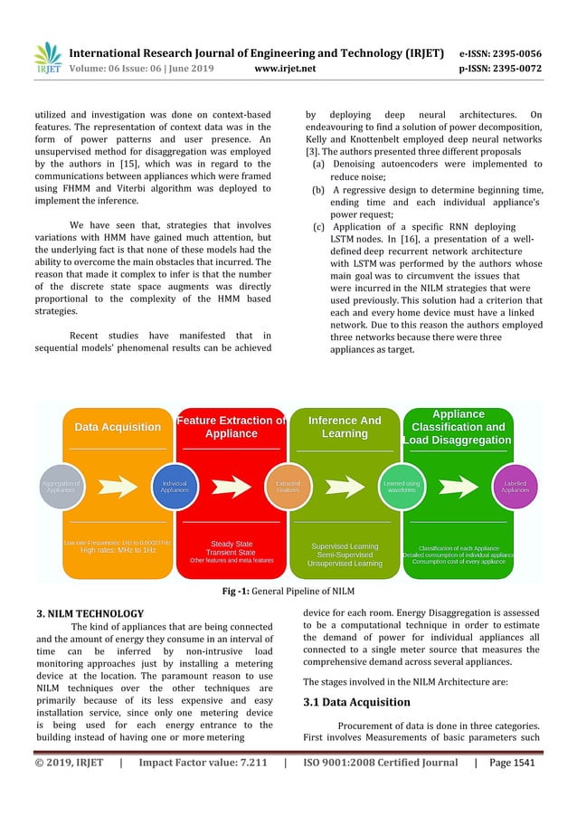 IRJET- Feature Ranking for Energy Disaggregation | PDF