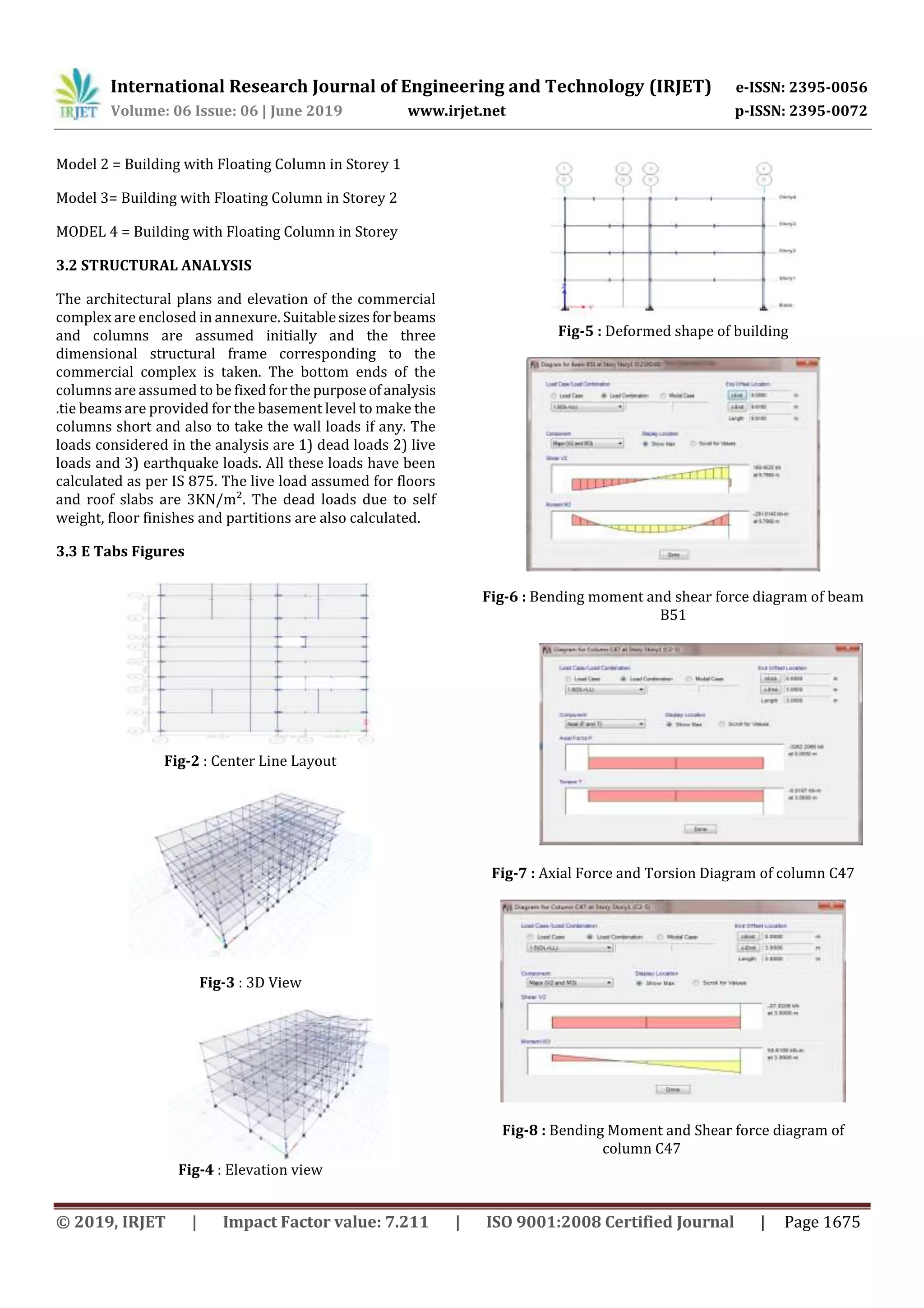 IRJET- Comparative Study of Seismic Analysis of Multi Storied Building with and without Floating ...