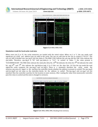 IRJET- Implementation of Mesi Protocol using Verilog | PDF