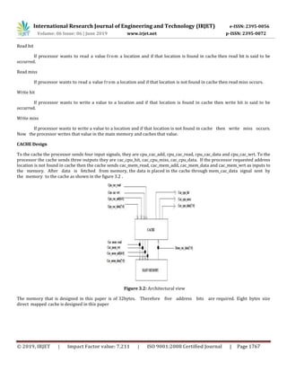 IRJET- Implementation of Mesi Protocol using Verilog | PDF