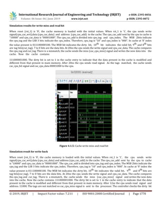 IRJET- Implementation of Mesi Protocol using Verilog | PDF