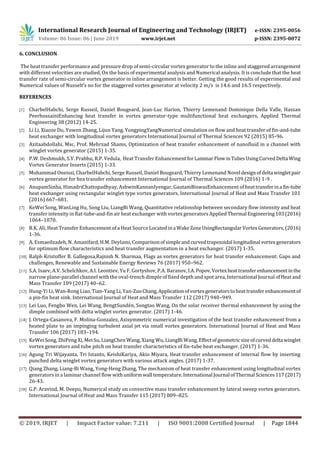 IRJET- Investigation of Heat Transfer Characteristics in Semi-Circular ...