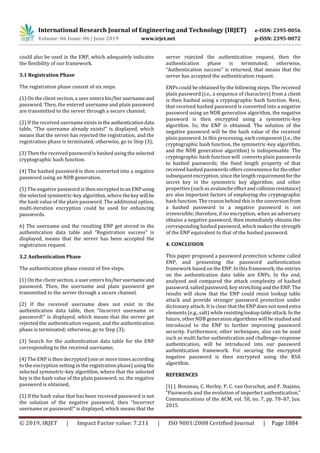 IRJET- Encrypted Negative Password using RSA Algorithm | PDF
