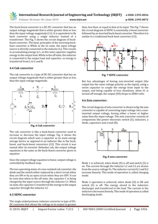 IRJET- Review of DC-DC Converters in Photovoltaic Systems for MPPT Systems | PDF