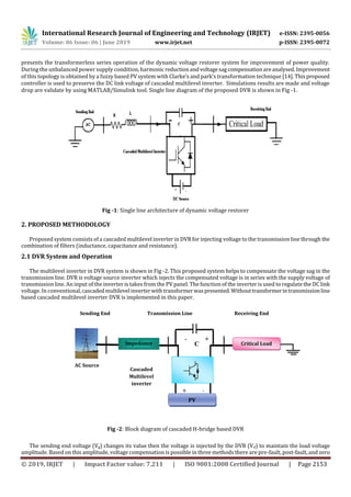 IRJET- Voltage Drop Compensation in Distribution System using Cascaded H-Bridge Multilevel ...