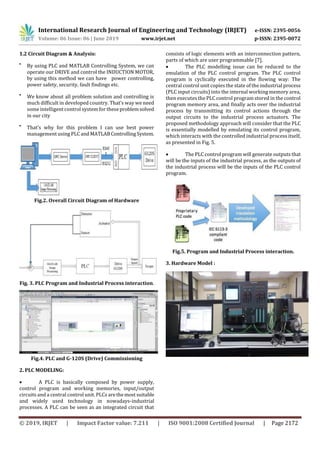 IRJET- Modelling and Control of Variable Frequency Drive using PLC and Matlab Approach | PDF