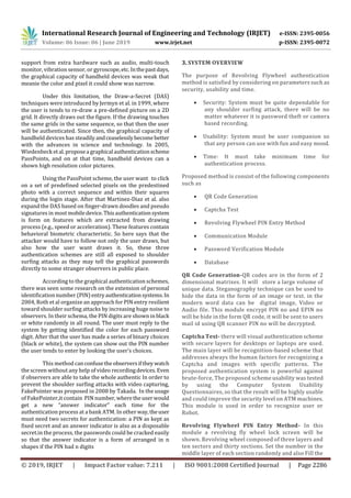 IRJET- A Noval and Efficient Revolving Flywheel Pin Entry Method ...