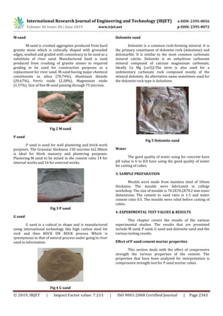 IRJET- Experimental Investigation on Compressive Strength of Cement ...