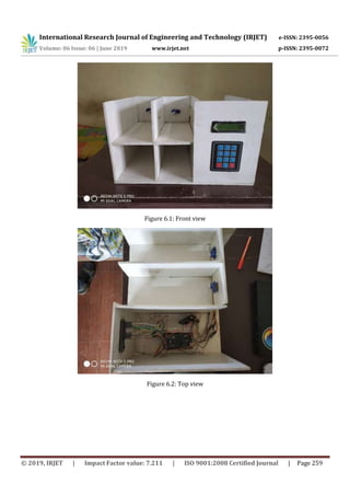 IRJET- IoT based Vending Machine with Cashless Payment | PDF