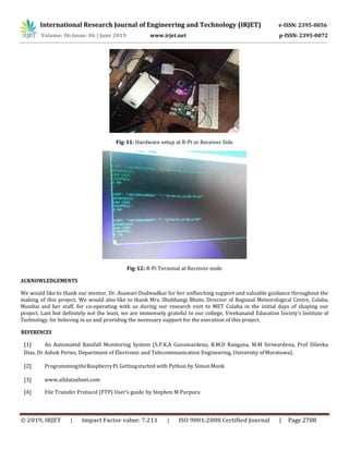 IRJET- R-Pi based Real-Time Weather Monitoring System | PDF