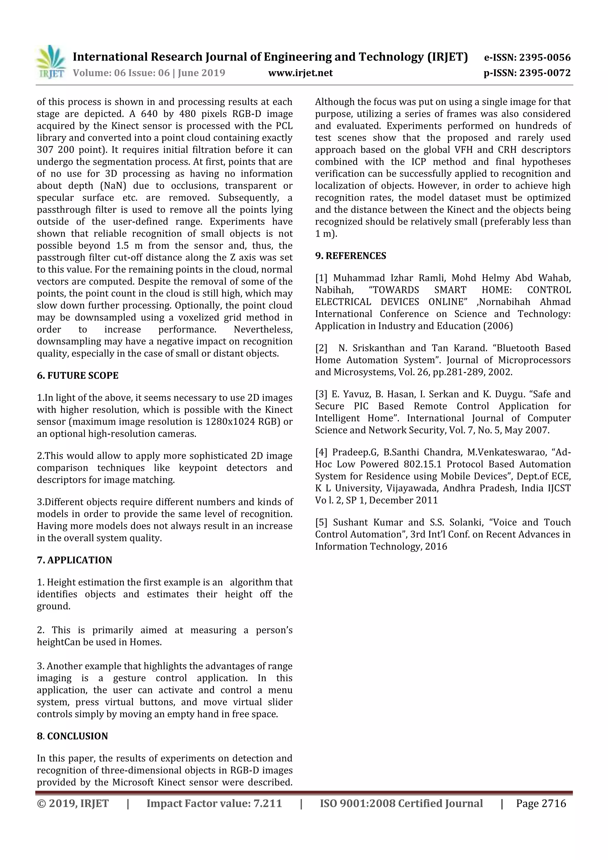 Irjet 3d Object Recognition Of Car Image Detection Pdf