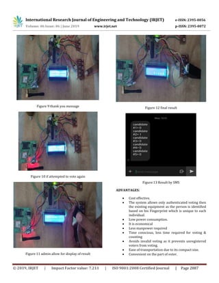 IRJET- Biometric based Electronic Voting Machine (EVM) using Arduino ...