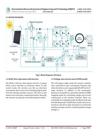 IRJET- Speed Control of BLDC Motor using PID Tuned Fuzzy Controller | PDF