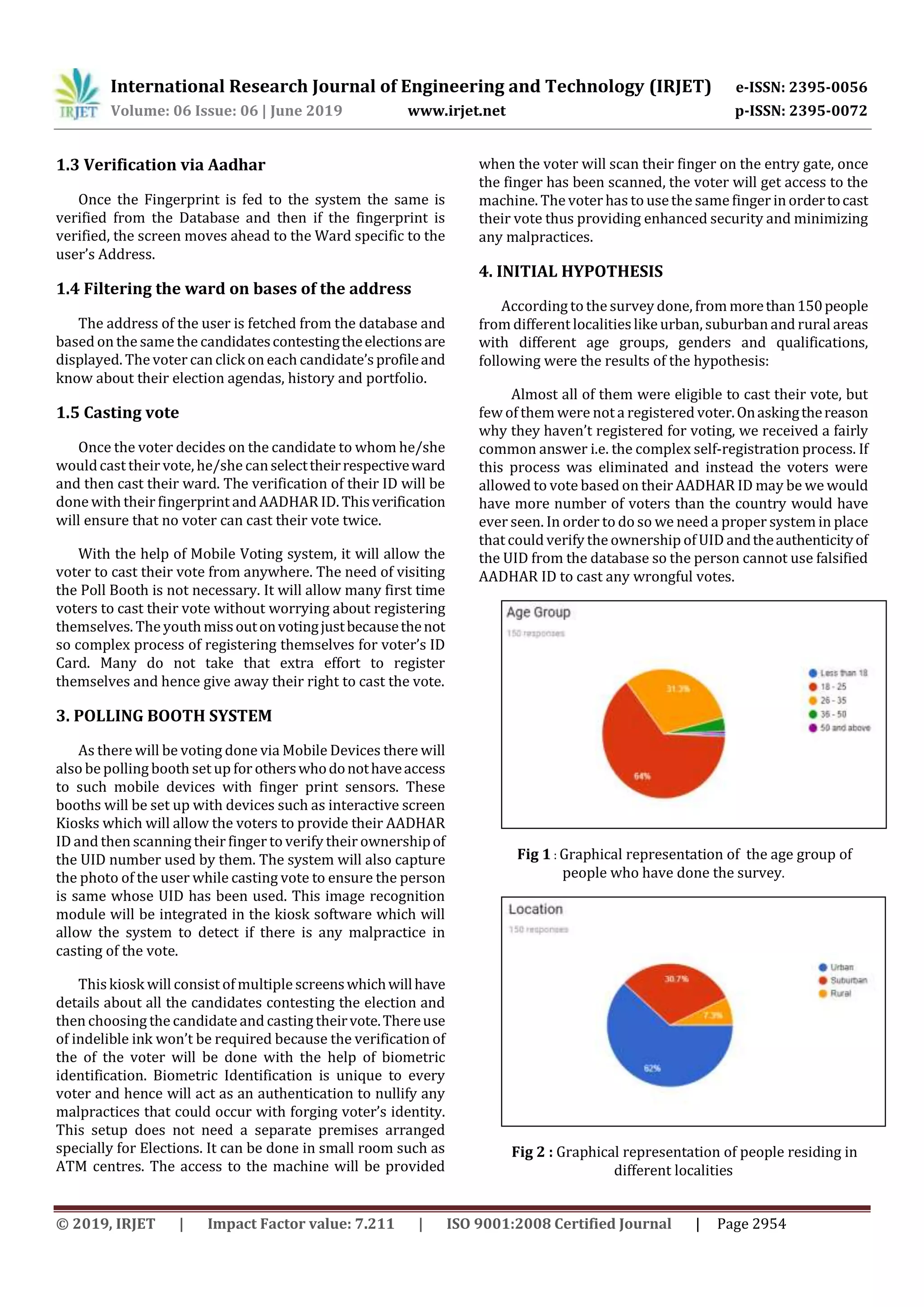 IRJET- Digitized Election Voting System : An Innovative Approach | PDF