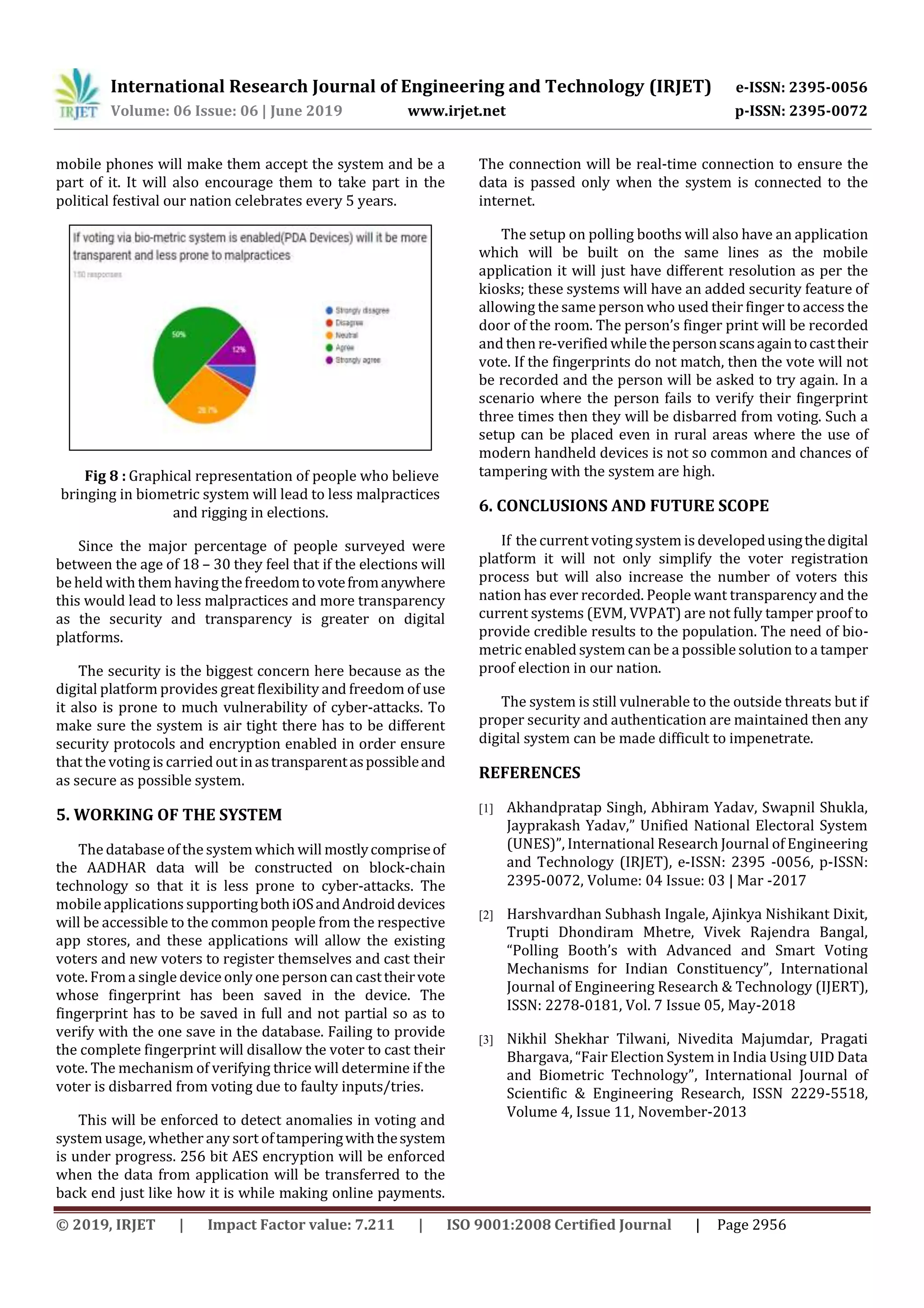 IRJET- Digitized Election Voting System : An Innovative Approach | PDF