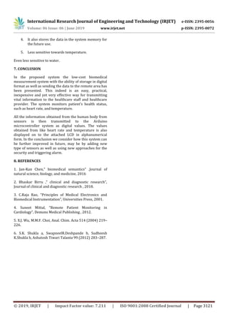 IRJET- Patient Monitoring System | PDF