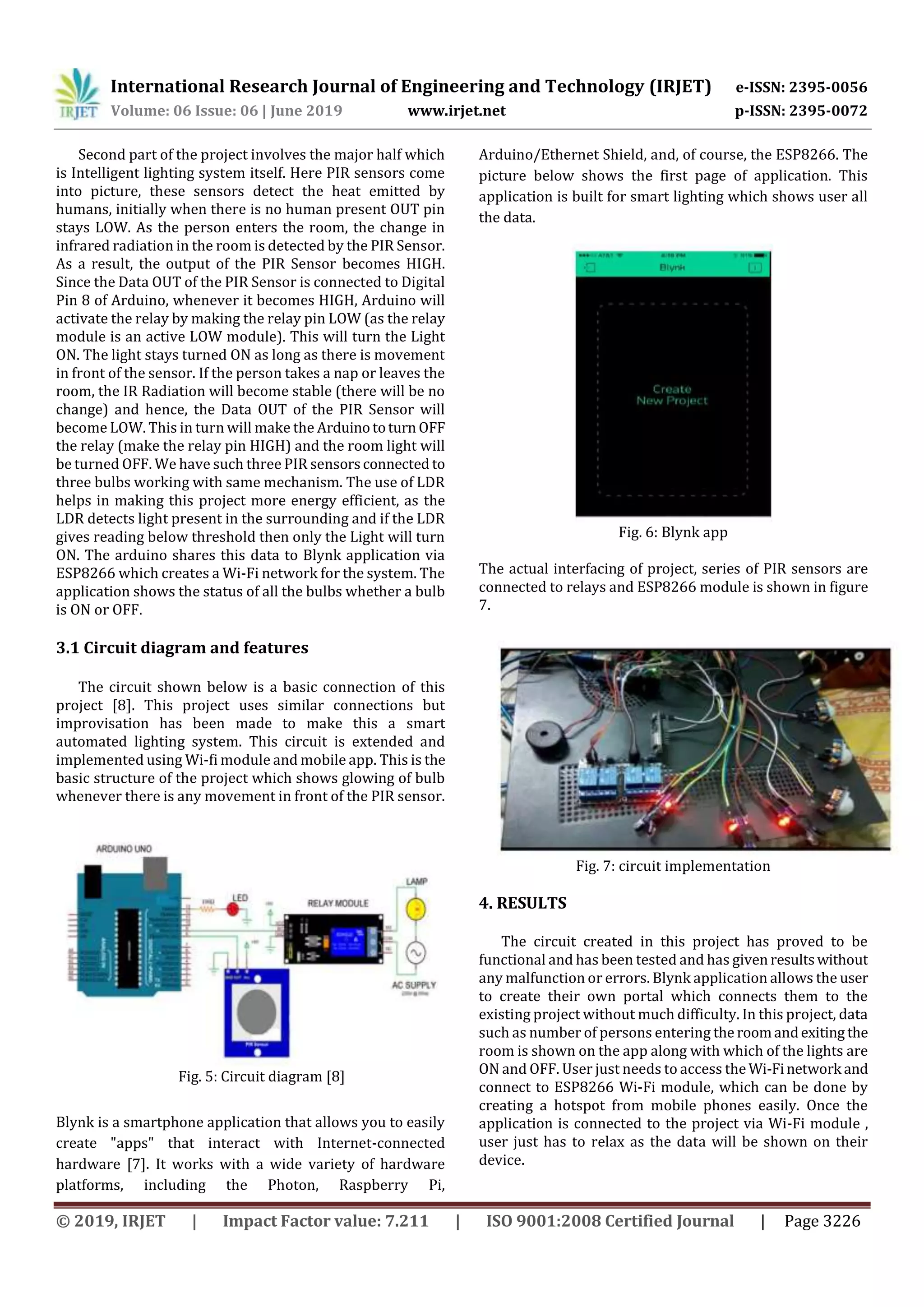 IRJET- Intelligent Lighting System for Classrooms and Mall using IoT ...